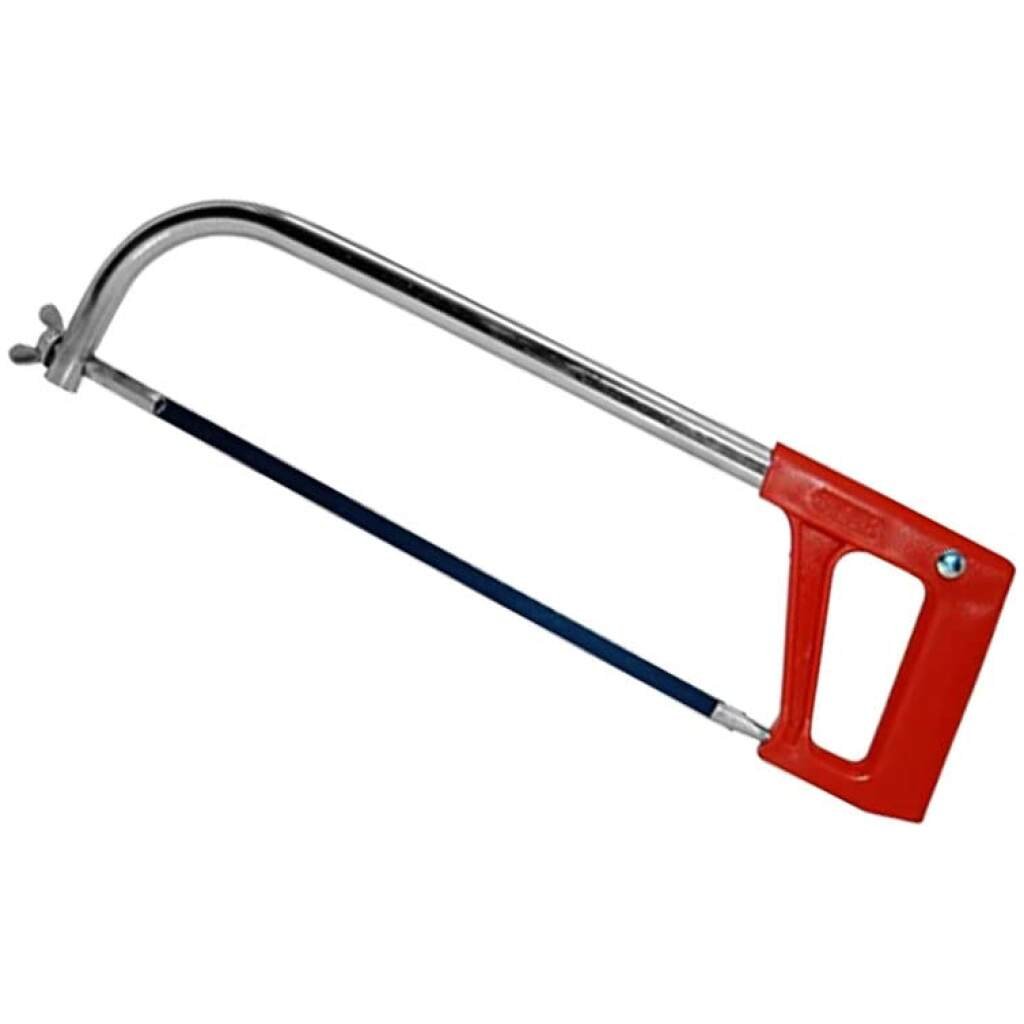 Hacksaw Frame 12 Inch | Tubular Steel Body with PVC Handle | Implemental