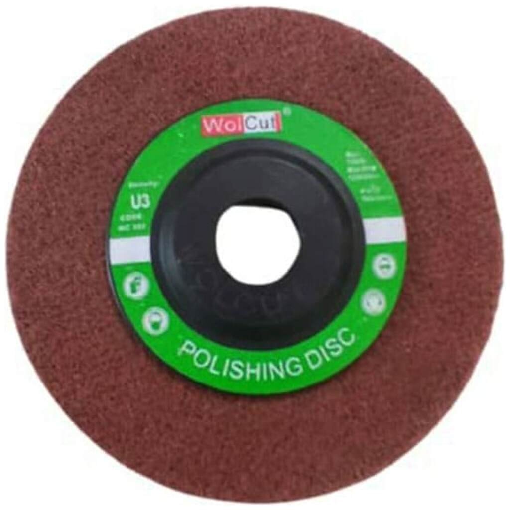 Nylon Fiber Buffing Disc – 4" x 1/2" | Finishing Abrasive Wheel ...