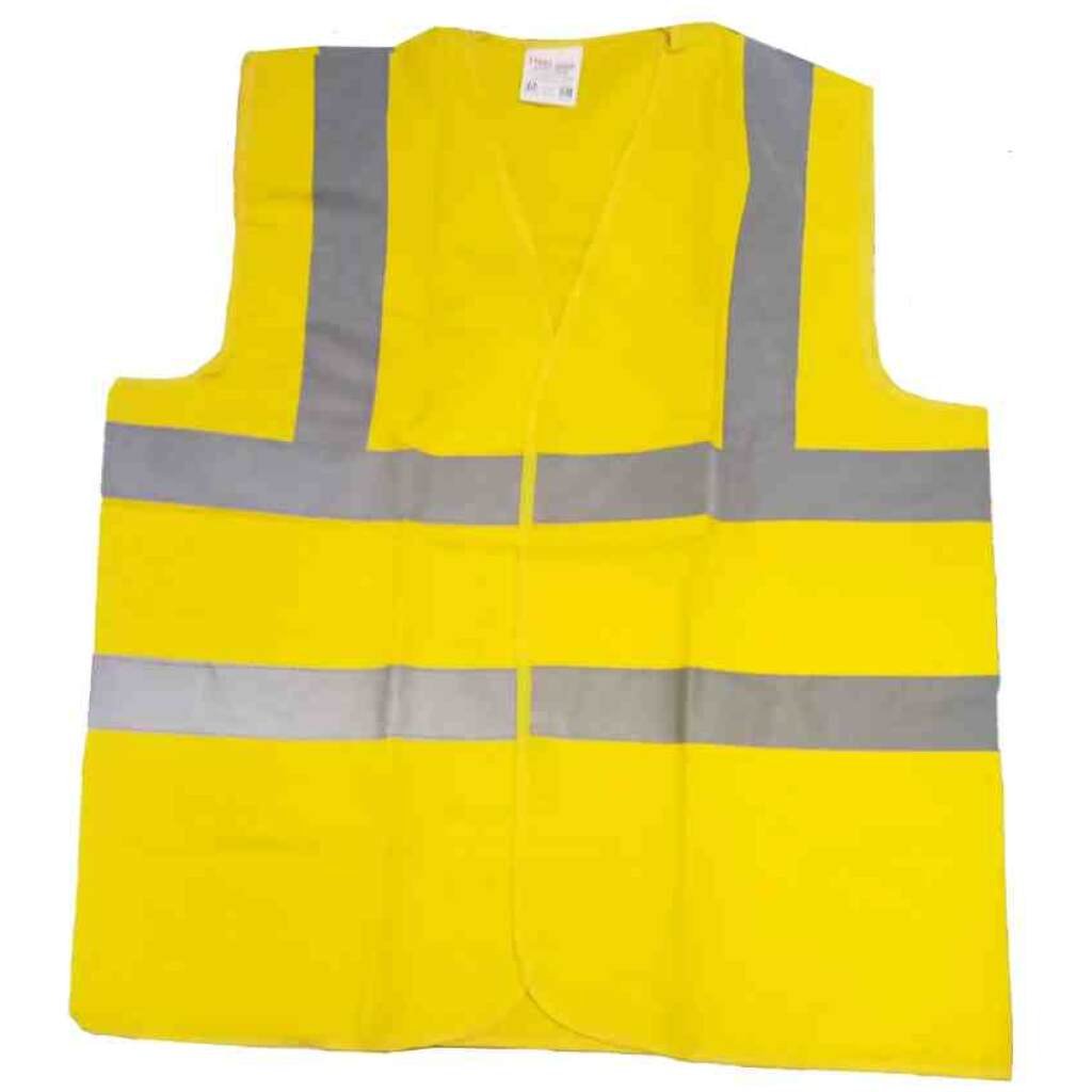 Reflective Safety Jacket Yellow | Implemental