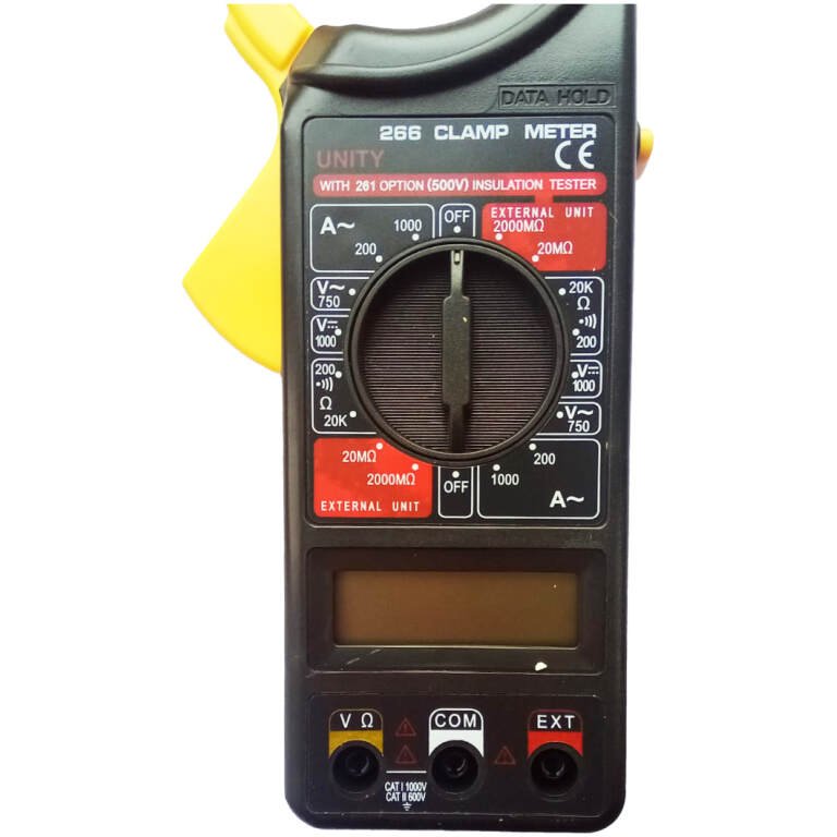 Unity AC/DC Resistance Tester Clamp Meter -266 – Implemental