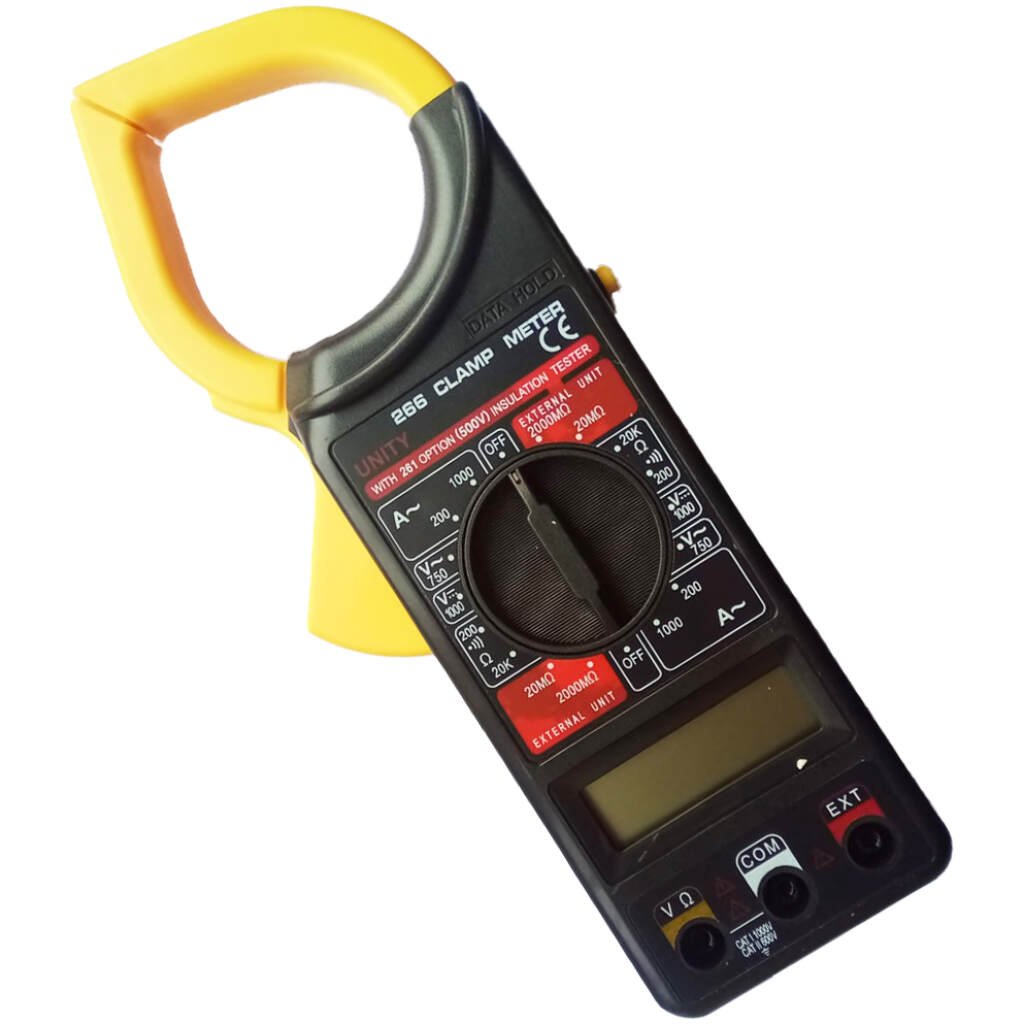 Unity AC/DC Resistance Tester Clamp Meter -266
