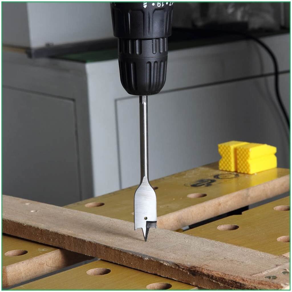 Trishul Flat Drill Bit Set for Wood (triangular)
