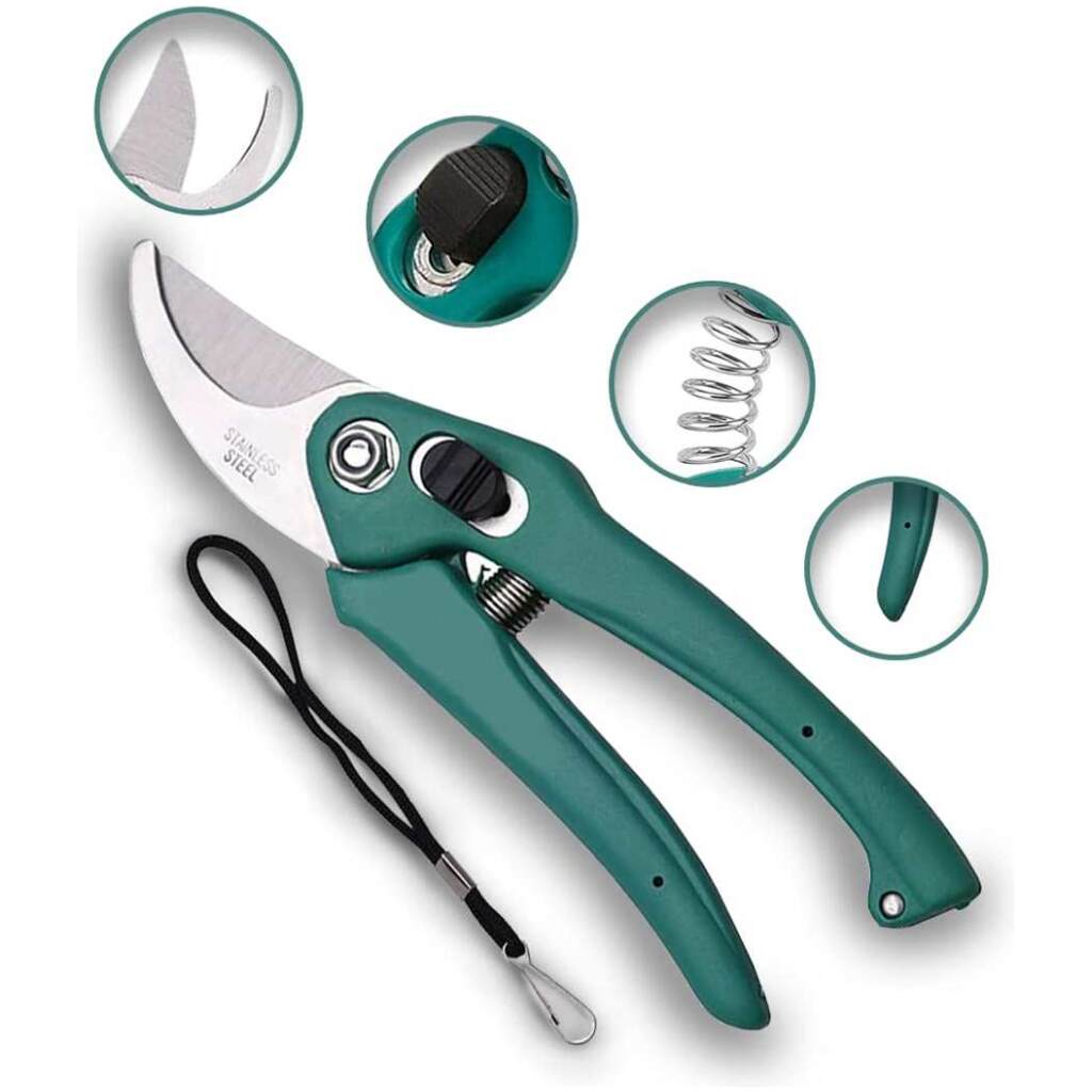 Garden Scissor 7.3 Inch | Sharp Pruning Cutter | Implemental
