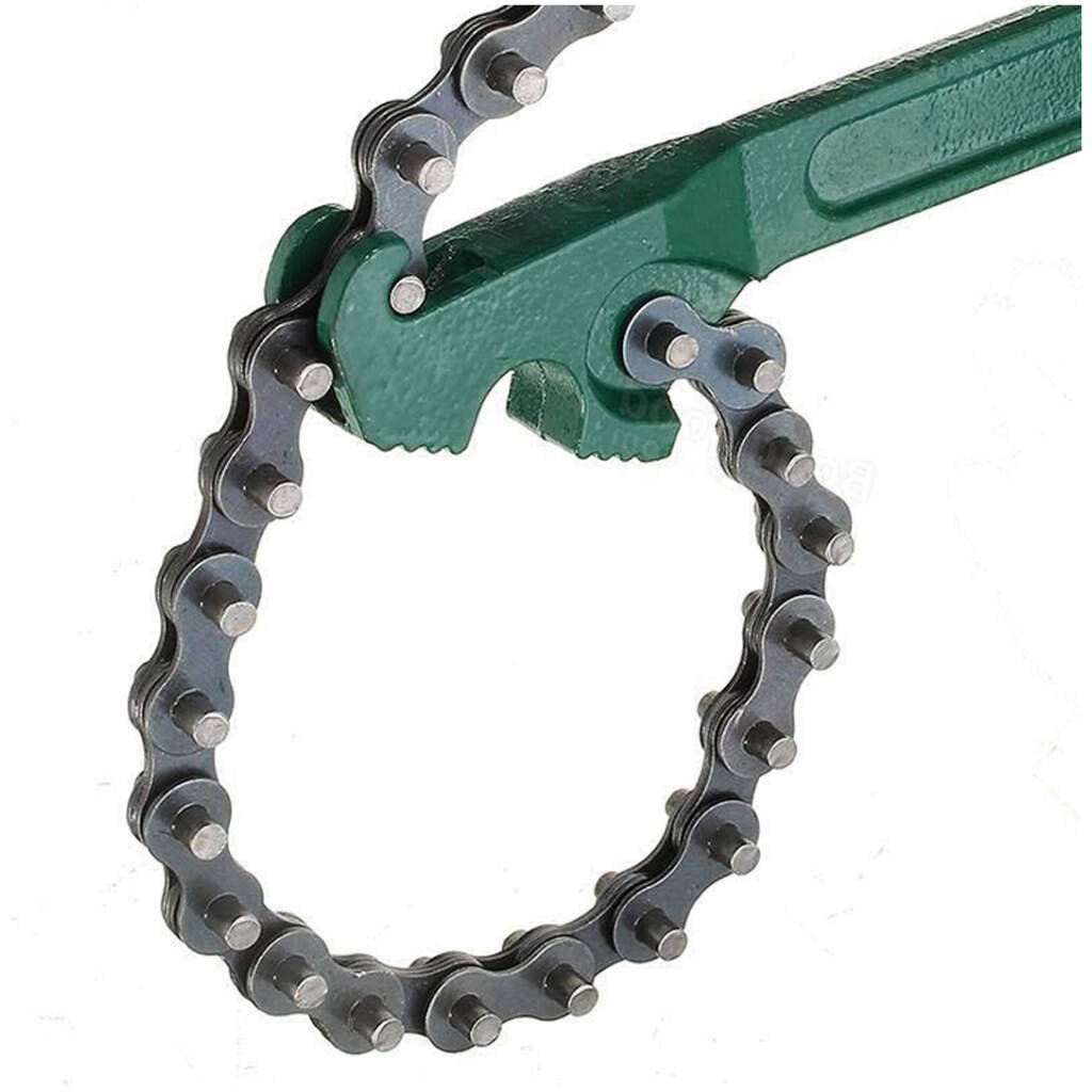 Oil Filter Chain Wrench – 9 Inch | Adjustable Grip Tool | Implemental