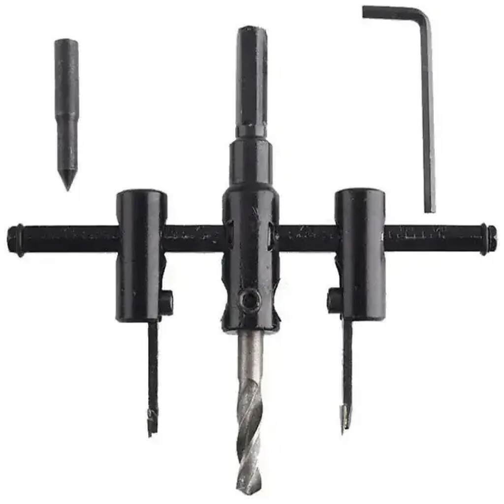 Adjustable Circle Hole Saw Cutter (30-120mm) | Precision Cutting Tool ...