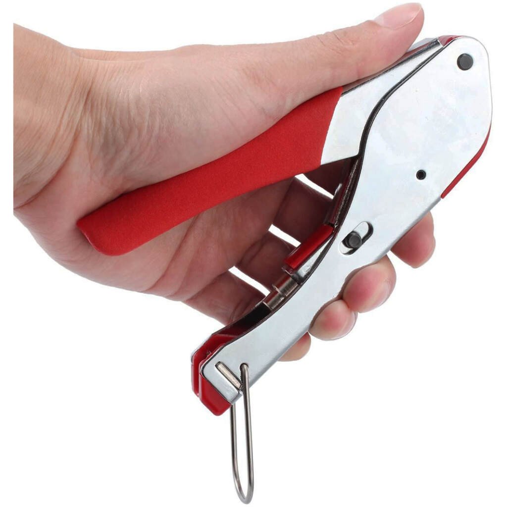 Compression Crimping Tool For Coaxial Cable Connector