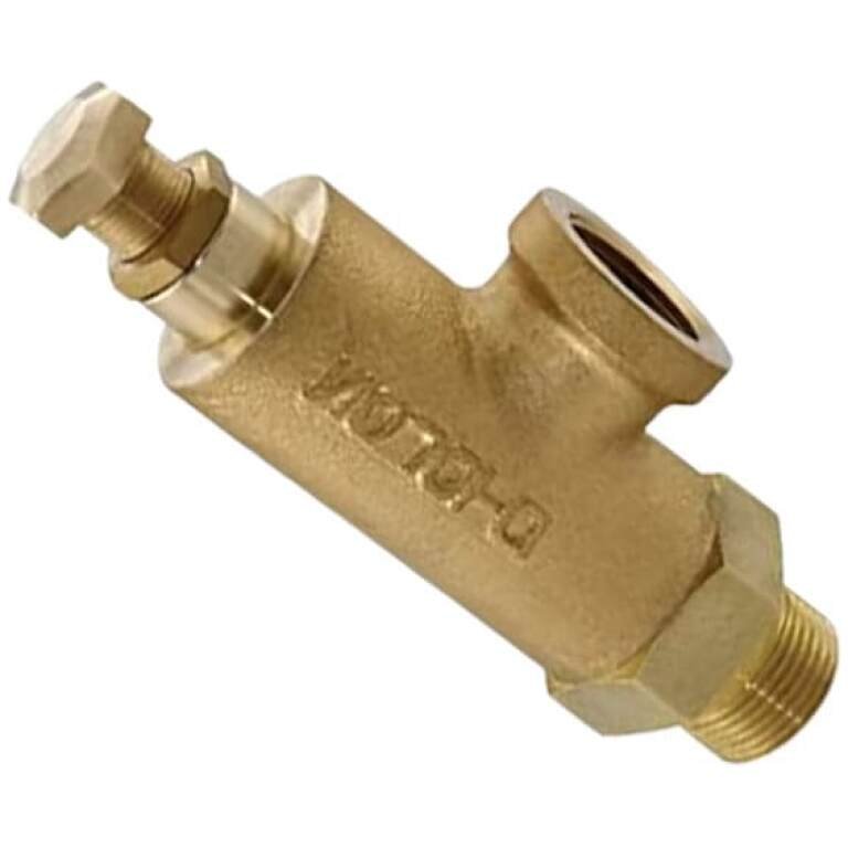 Bronze Spring Angle Relief Safety Valve-1Inch