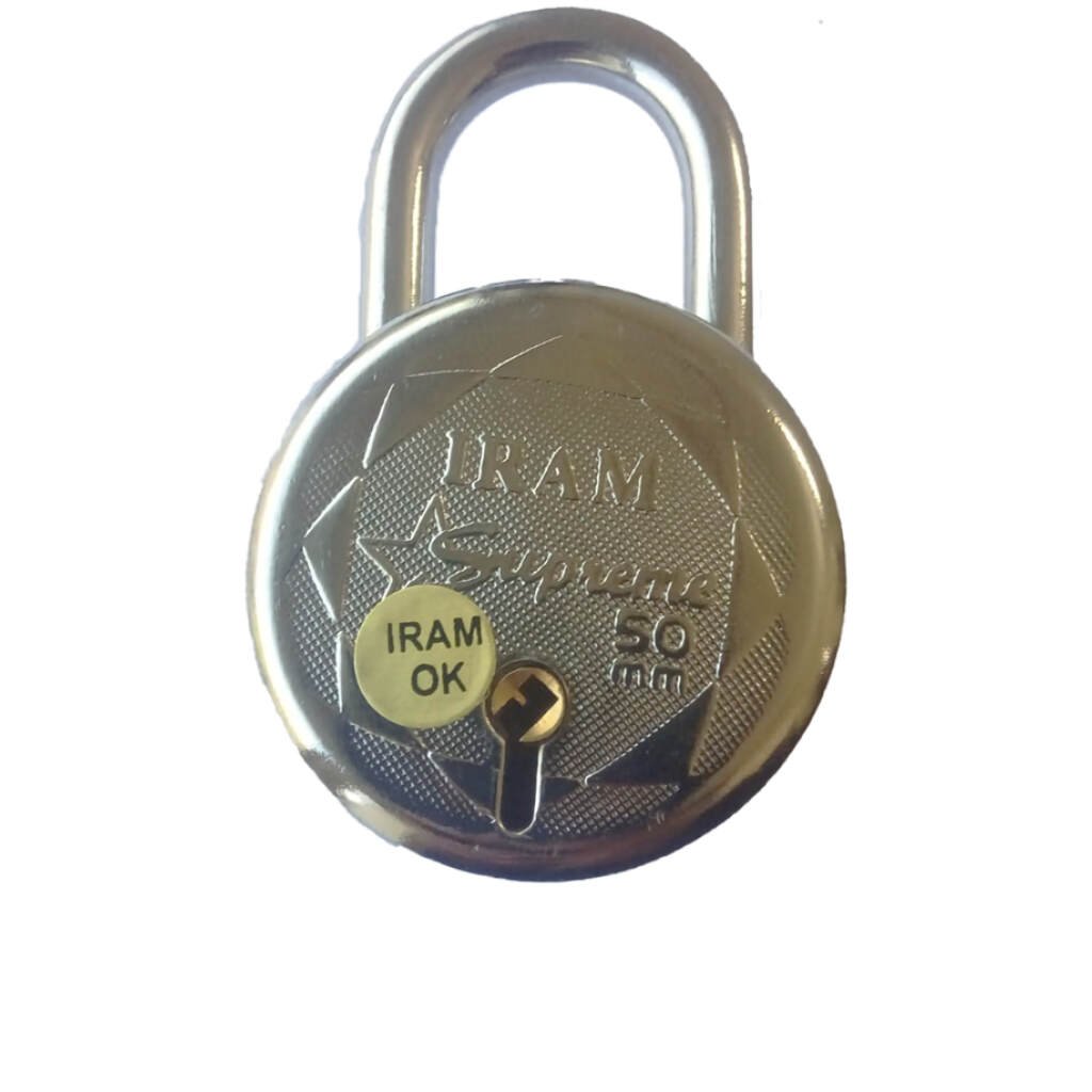 Iram Padlock Lock Hardened-3 Keys (Tala-Chabbi)
