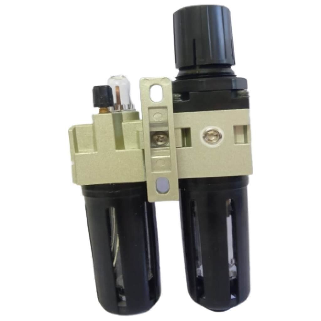 Techno FRL without Plastic Guard with Gauge KAC2010-02-1/4Inch