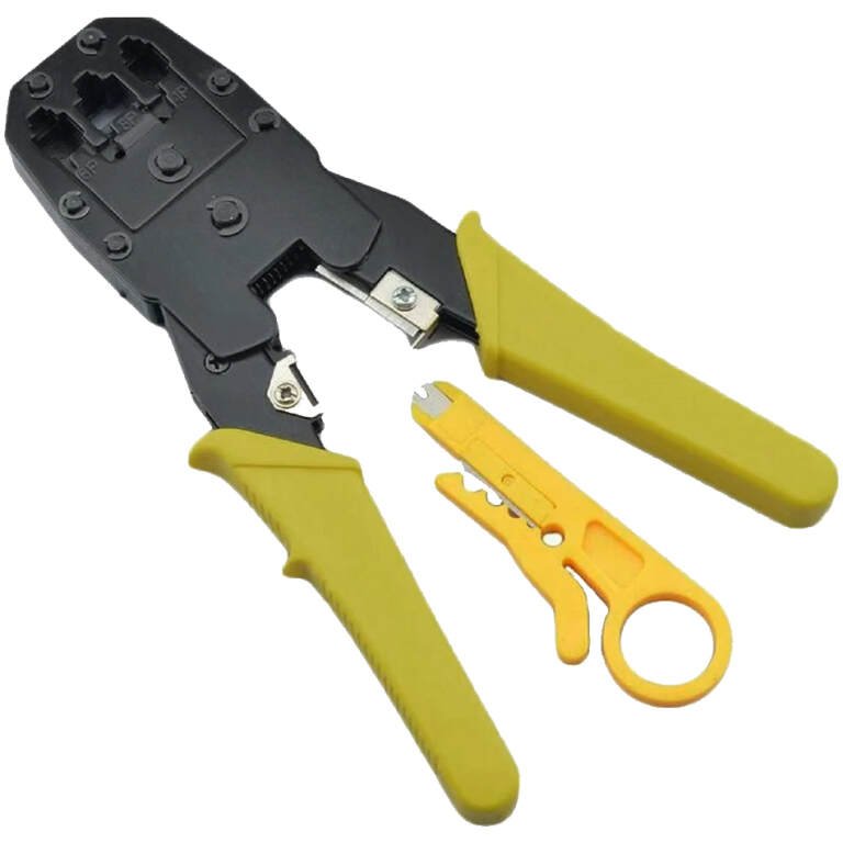 3-in-1 Modular Crimping Tool (RJ45, RJ11) | Networking Tool | Implemental