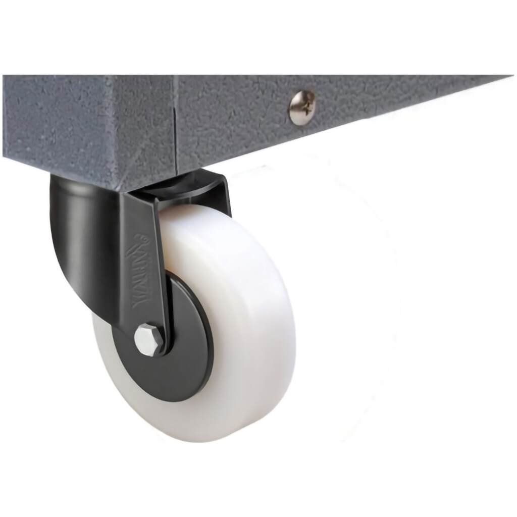 Nylon Roller Wheel – 4x2" Round Pulley | Pack of 4 | Implemental