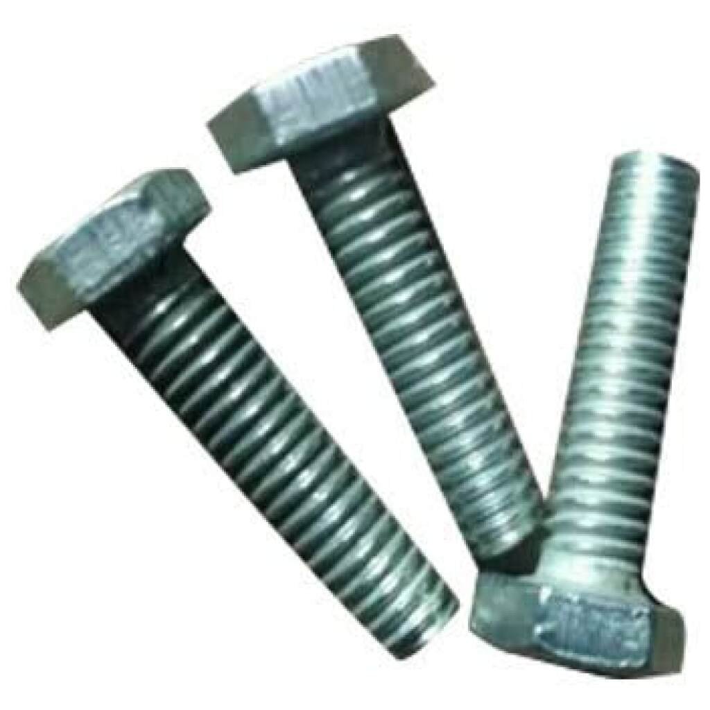 Hex Nuts & Bolts 8x25mm – Pack of 25 | Steel Fasteners | Implemental