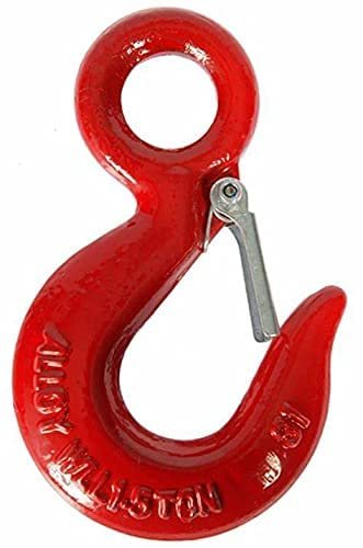 Eye Hook with Latch Heavy Duty Crane Hook Lifting Hook 3 TON