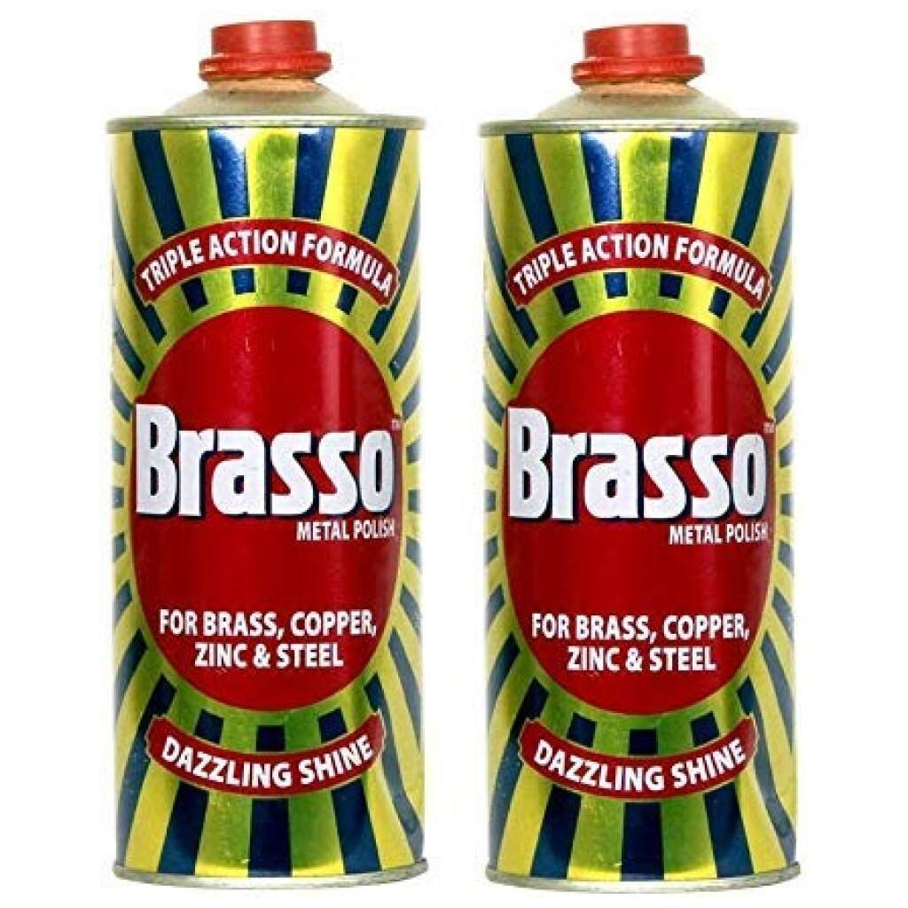 Brasso Liquid Metal Polish 100ml-Pack of 2