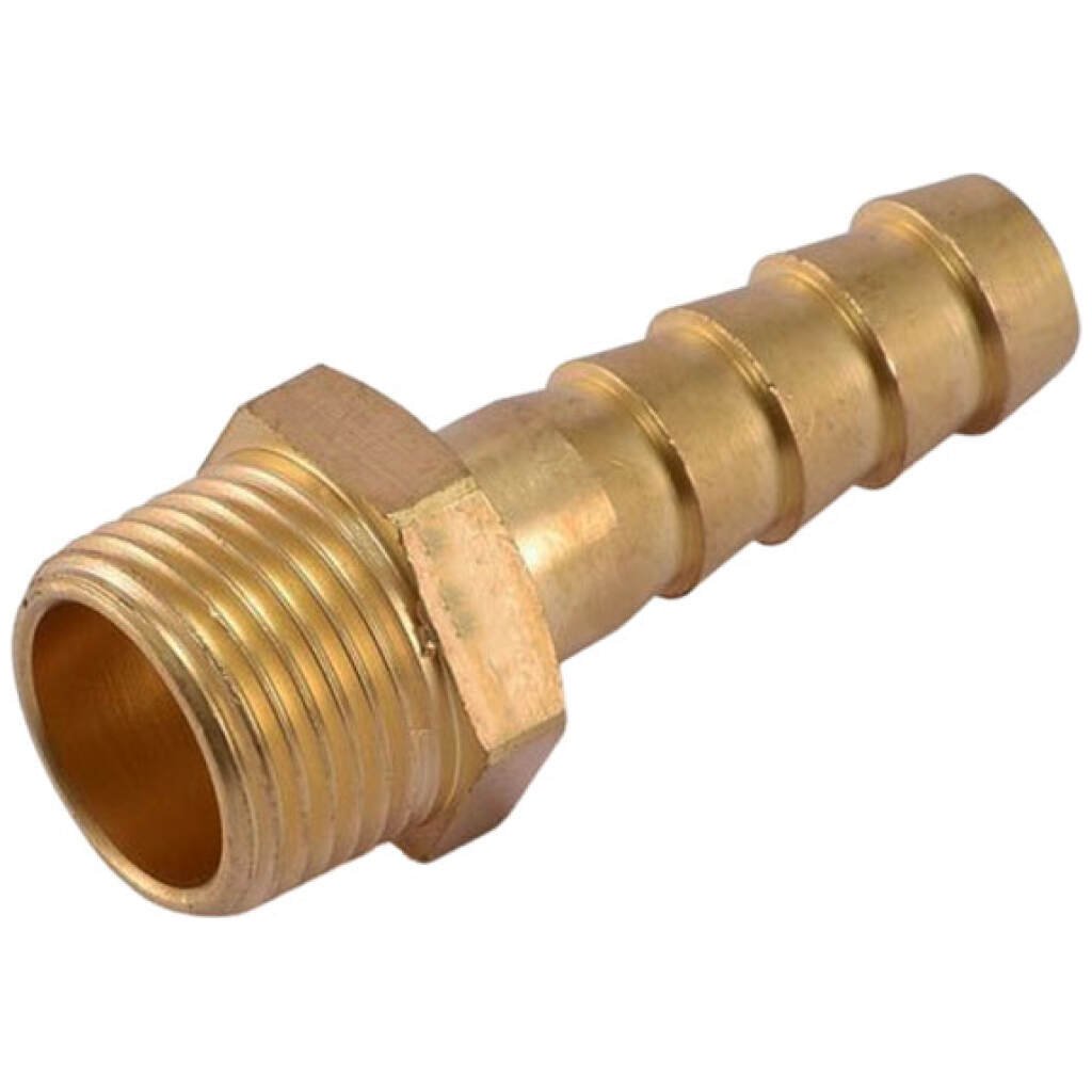 Brass Hose Nipple-20 X 15MM-Pack of 5