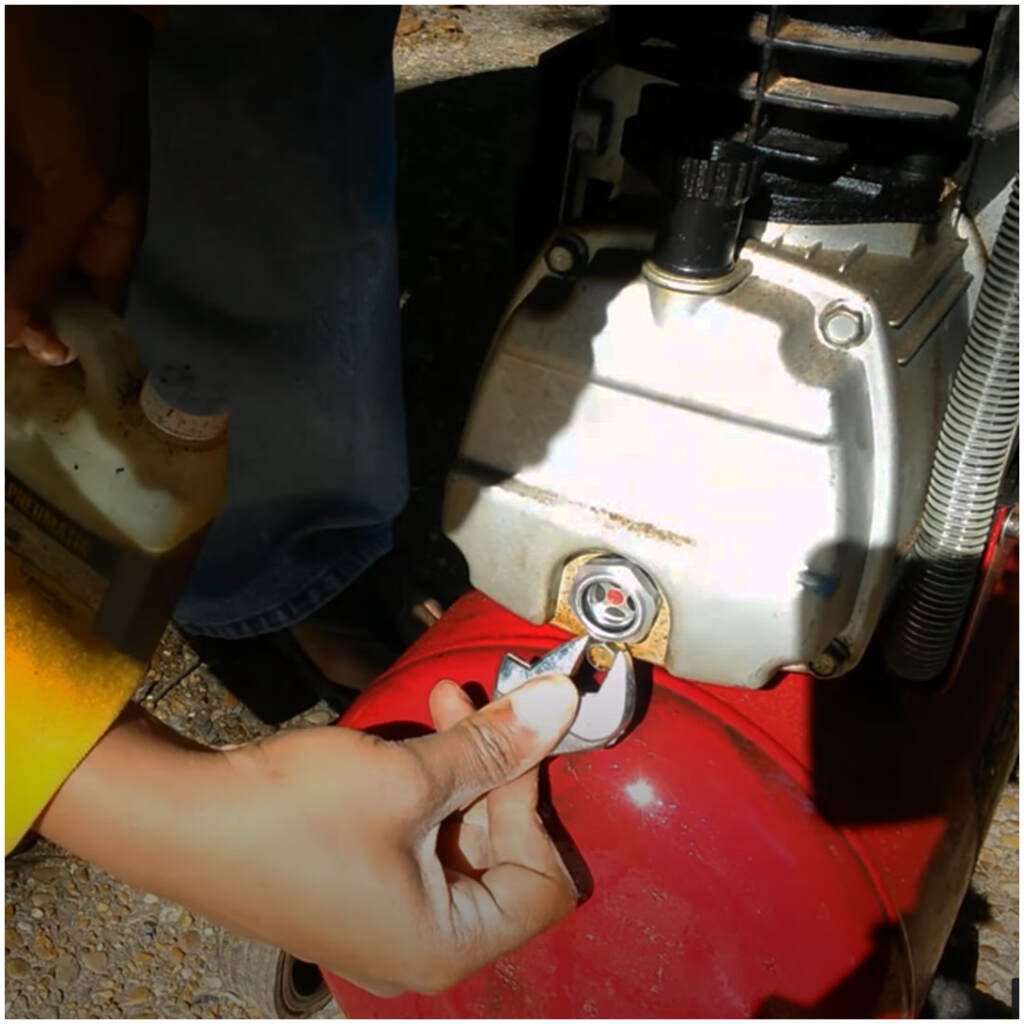 Air Compressor Oil Level Gauge Sight Glass