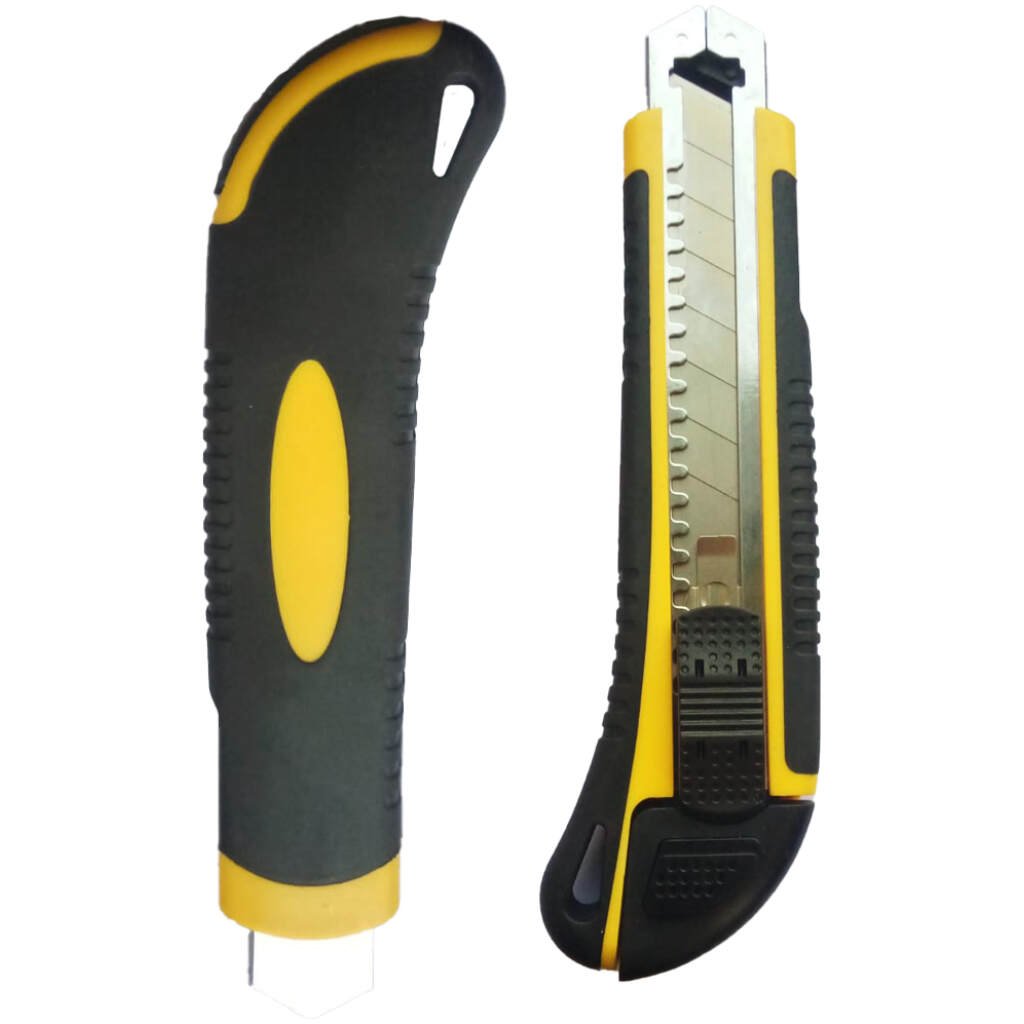 18mm Paper Cutter Set (2 Cutters + 10 Blades) | Utility Knife Kit ...