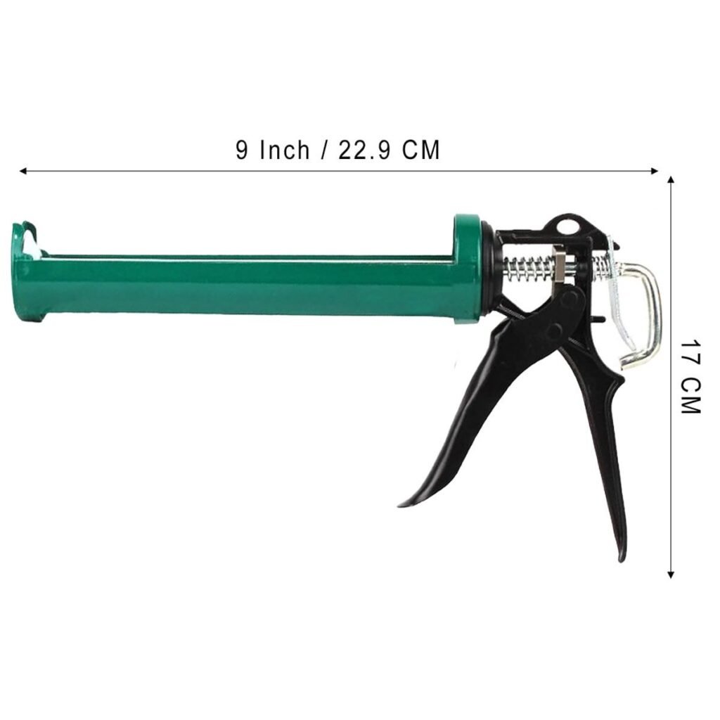 S.S. Silicone Sealant Gun Caulking Gun 9 Inch | Reliable Sealing Tool ...