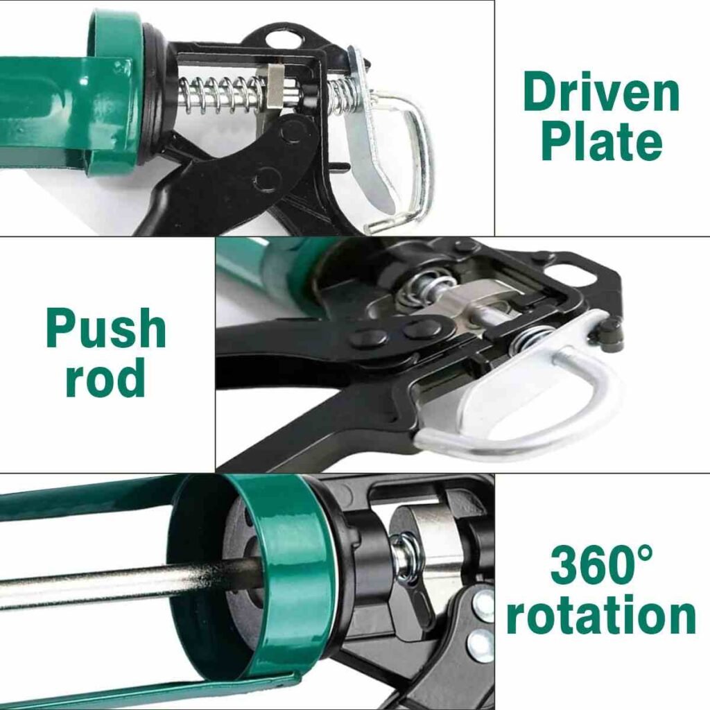 S.S. Silicone Sealant Gun Caulking Gun 9 Inch | Reliable Sealing Tool ...