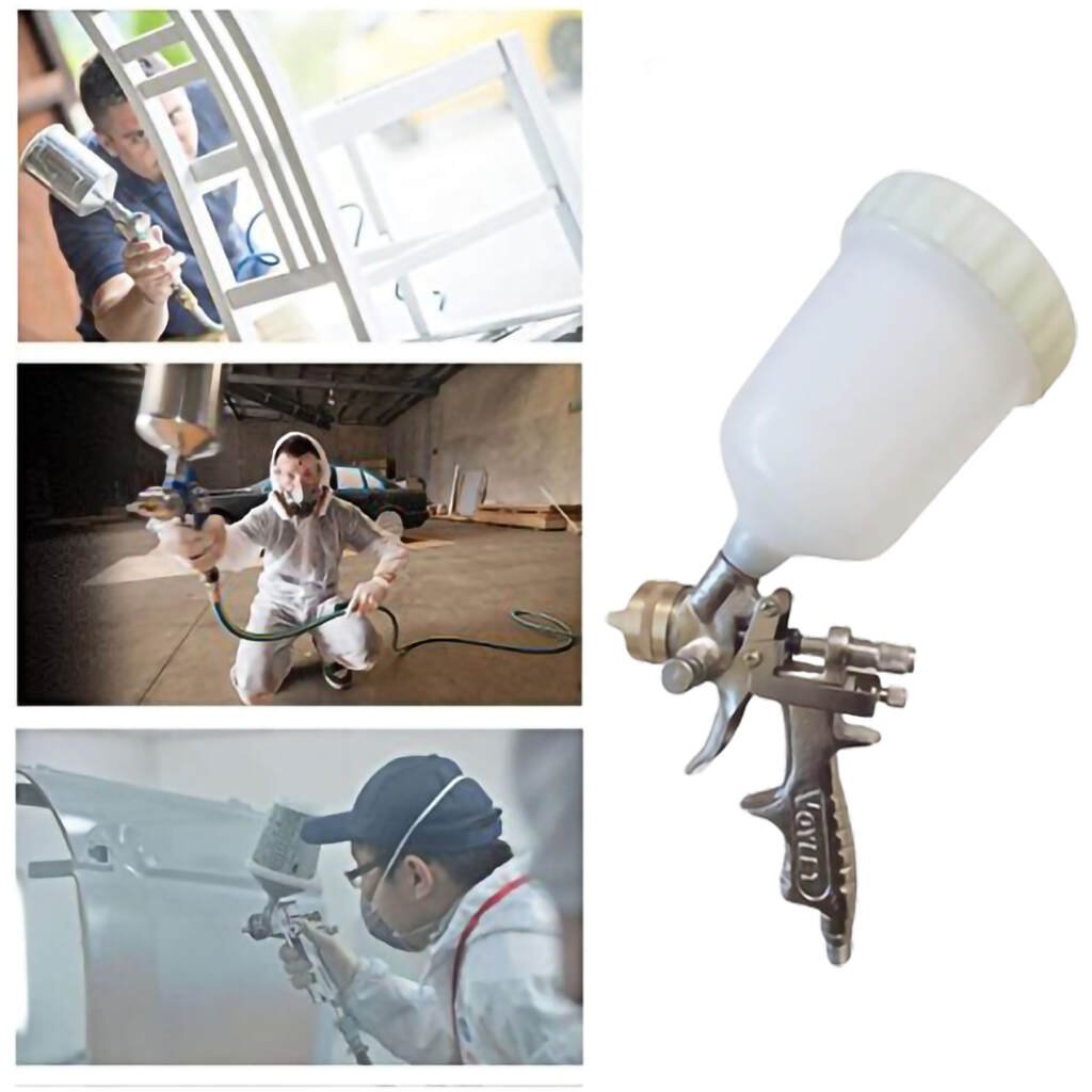 VOYLET Paint Spray Gun with PVC Plastic Bucket – Implemental