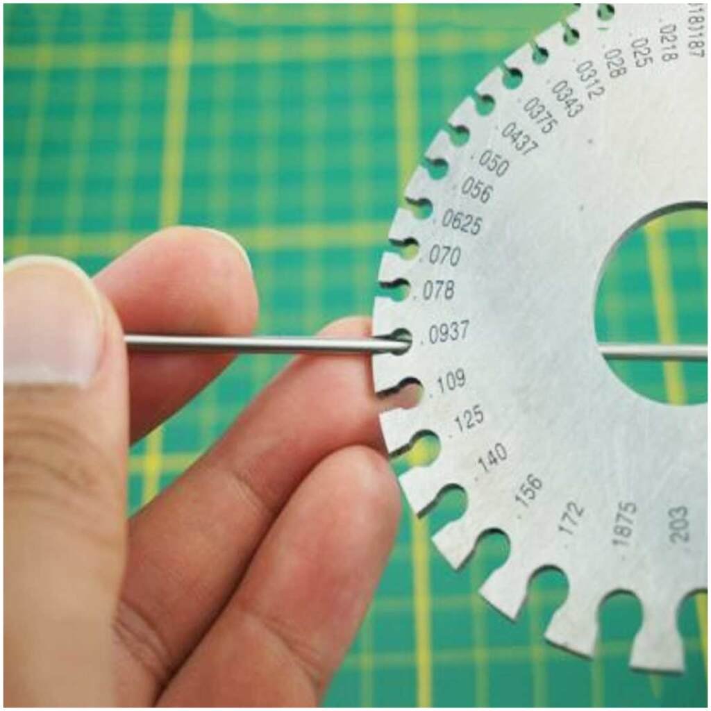 SWG Sheet Metal Wire Gauge Thickness Gauge – Implemental