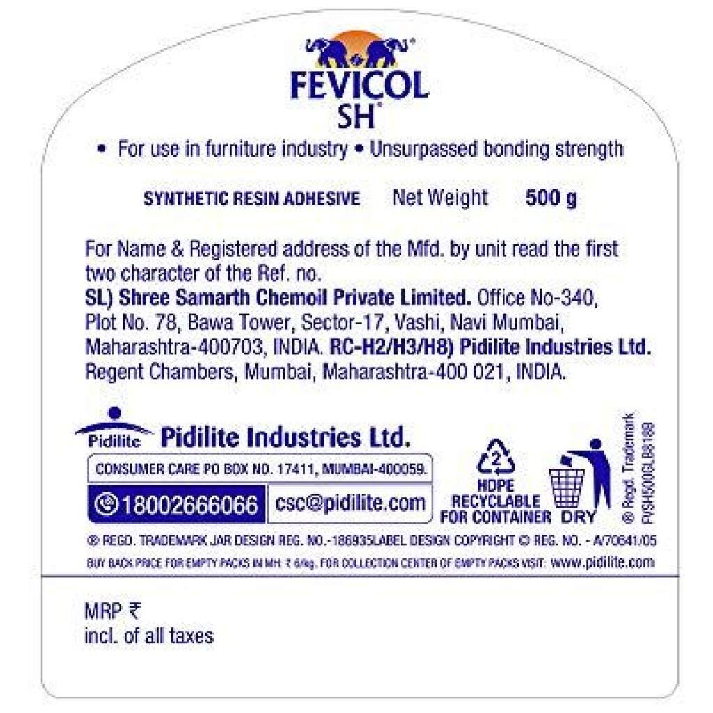 Pidilite Fevicol SH-Ultimate woodworking adhesive