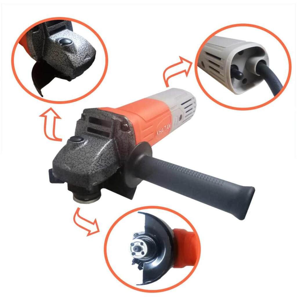 KHAITAN Power Angle Grinder KI AG4 100MM 950W – Implemental
