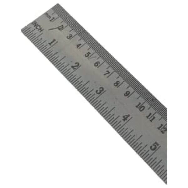 Stainless Steel Try Square Scale Ruler Measurement Tool