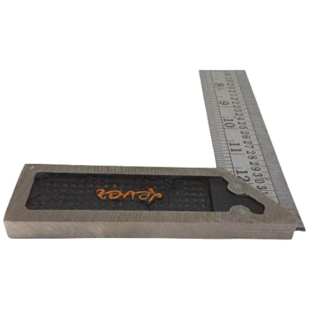 Stainless Steel Try Square Scale Ruler Measurement Tool