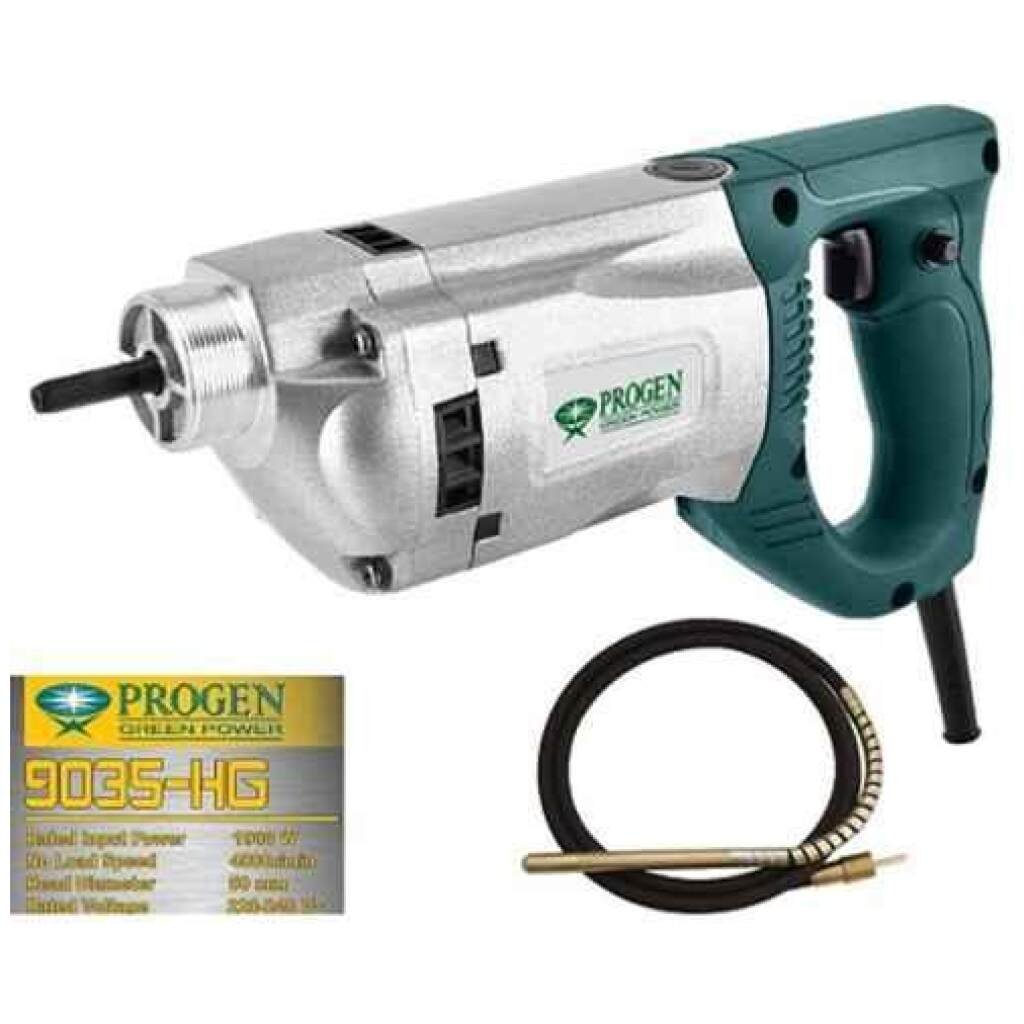 Progen Concrete Vibrator with 3.5 Meter Rod 9035-HG | Implemental