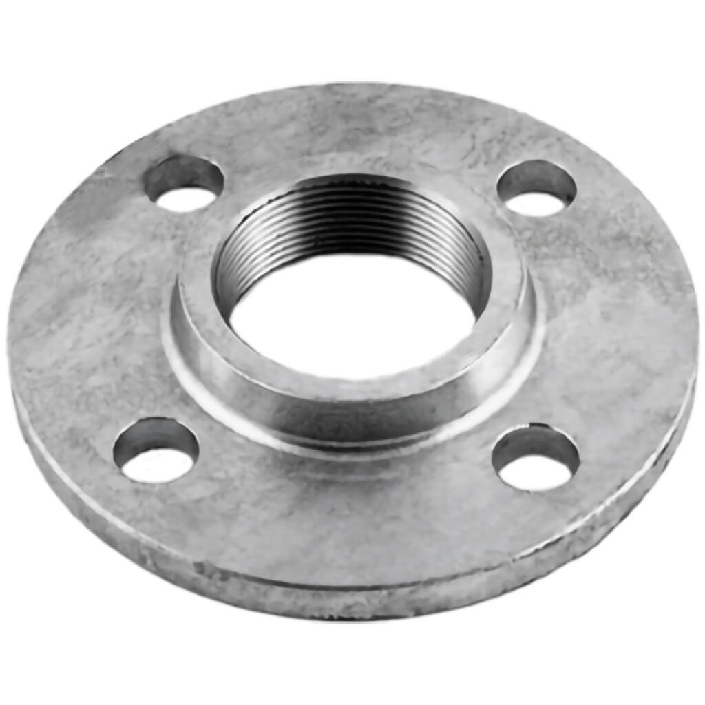 CI Threaded Flange for Water Supply | Durable Pipe Connector | Implemental