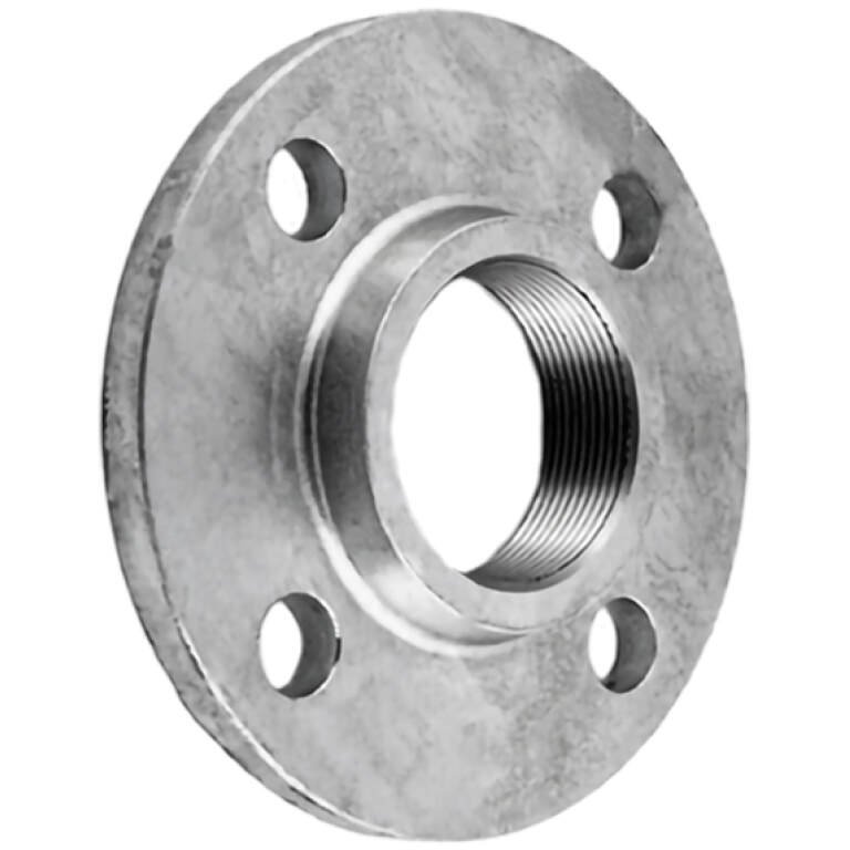 CI Threaded Flange for Water Supply | Durable Pipe Connector | Implemental