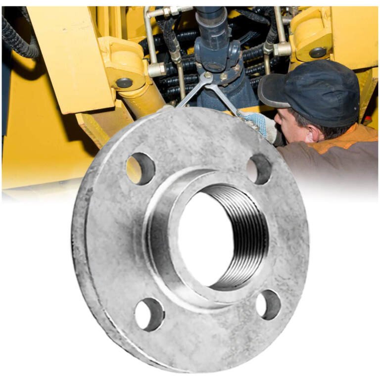 GI Threaded Flange | Water Supply Galvanized Flange | Implemental