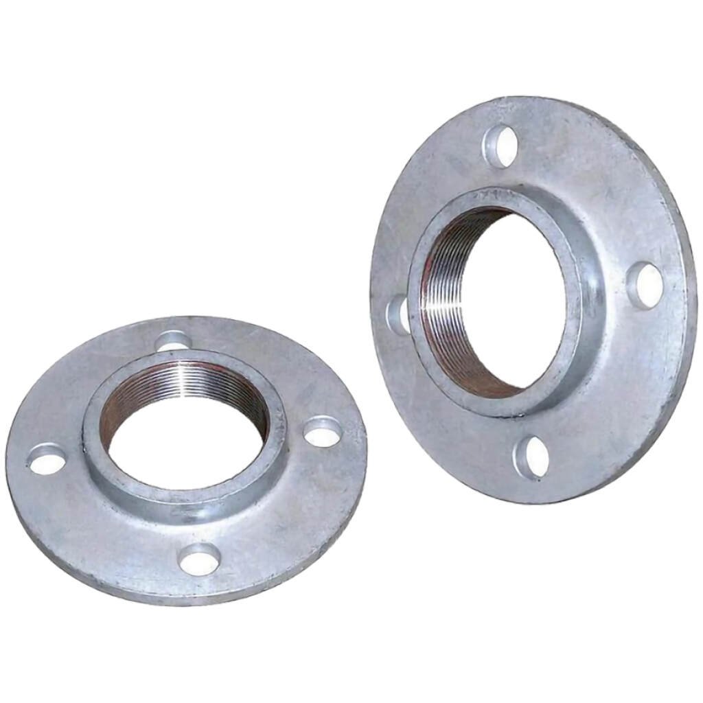 GI Threaded Flange | Water Supply Galvanized Flange | Implemental