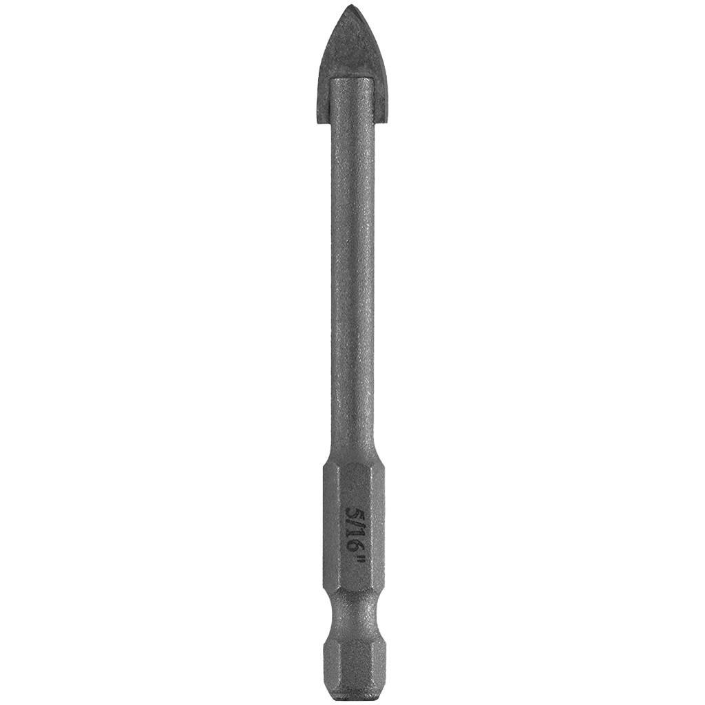 Glass And Tile Drill Bit Set 4 Piece 18″ 316″ 14″ 516″ Implemental