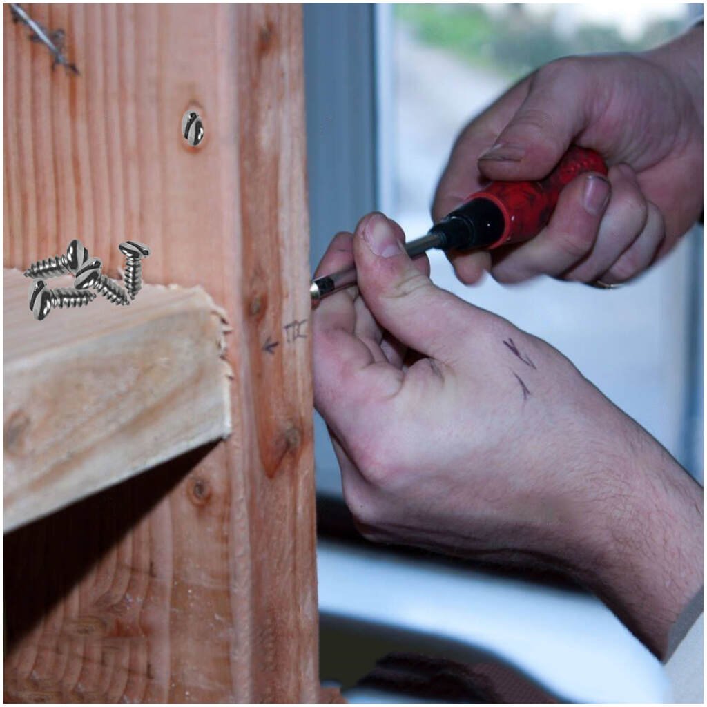 Steel Screw Pan Head Self Tapping Screw-8MM