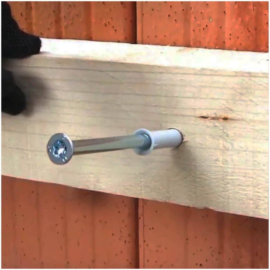 PVC Frame Fixing Fastener Plastic Wall Plugs | Implemental