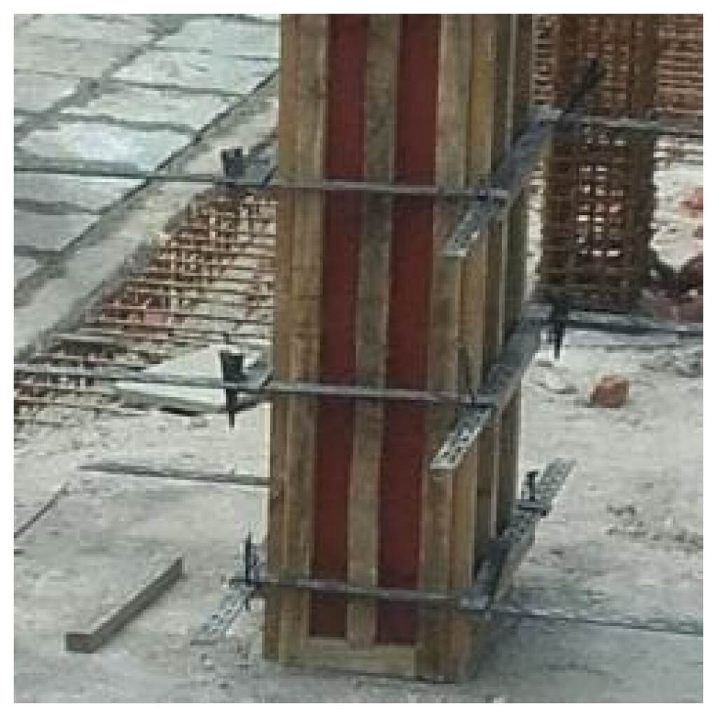 Shikanja Shuttering Clamps Set of 5 | Durable Clamping Tools | Implemental