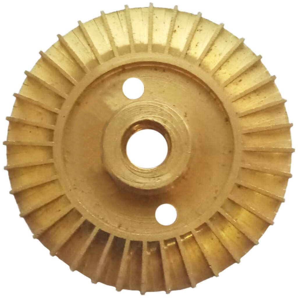 Brass Water Pump Impeller | Corrosion-Resistant | Implemental