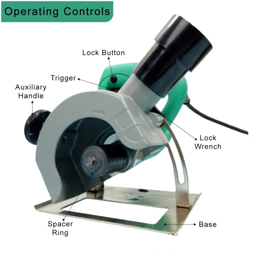 DCA Electric Groove Cutter AZR-110 | 1600W | Implemental