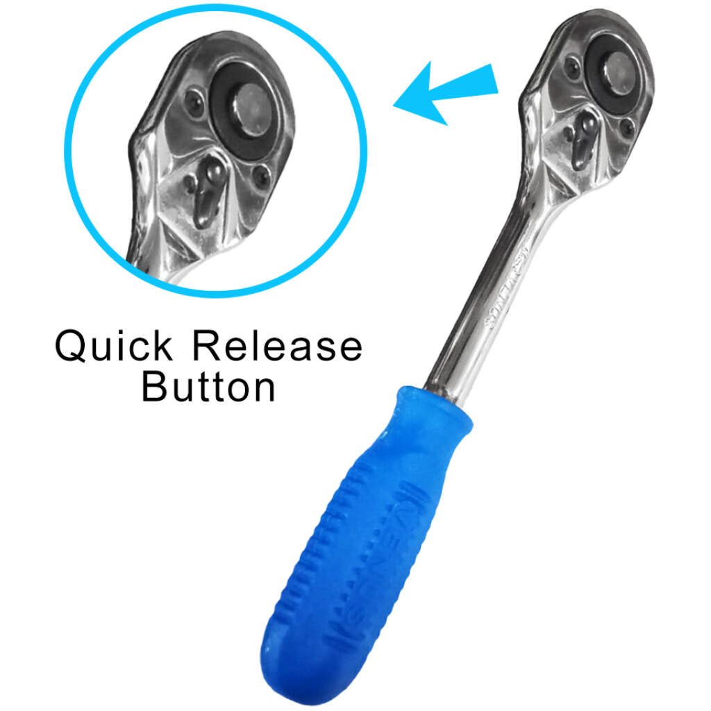 Venus Cold Forged Socket Set-23Pcs-1/2 Inch Square Drive