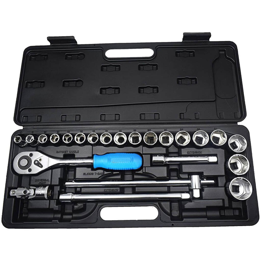 Venus Cold Forged Socket Set-23Pcs-1/2 Inch Square Drive