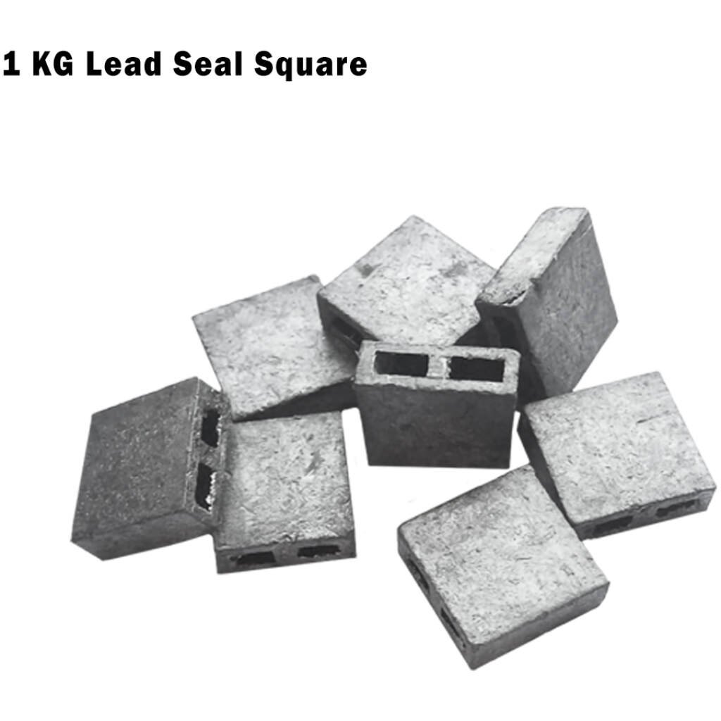 Square Lead Seal with Sealing Wire | Tamper-Proof Security Kit ...