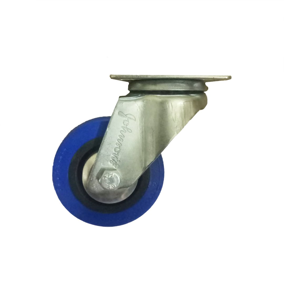 Johnson Plate Type Trolley Wheel Without Break Set Of 4