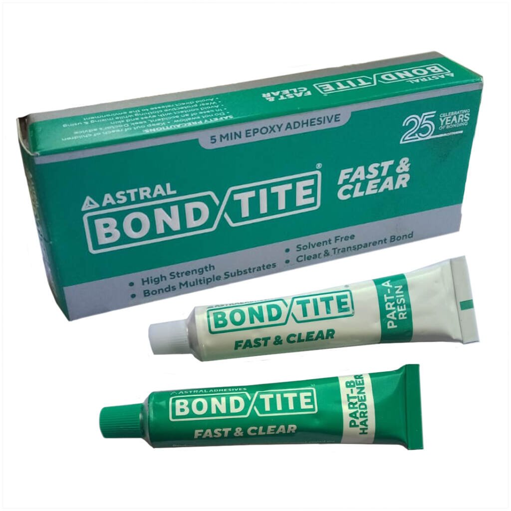 Bondtite Fast Clear Epoxy Adhesive ‚Äì Quick & Strong Bonding at ...