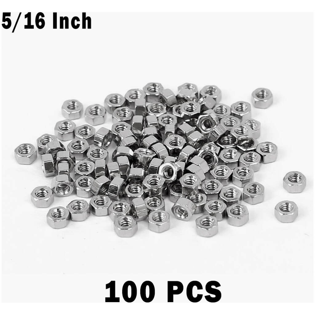 GI Hex Nut for Industrial Use | Zinc Coated Nut | Implemental