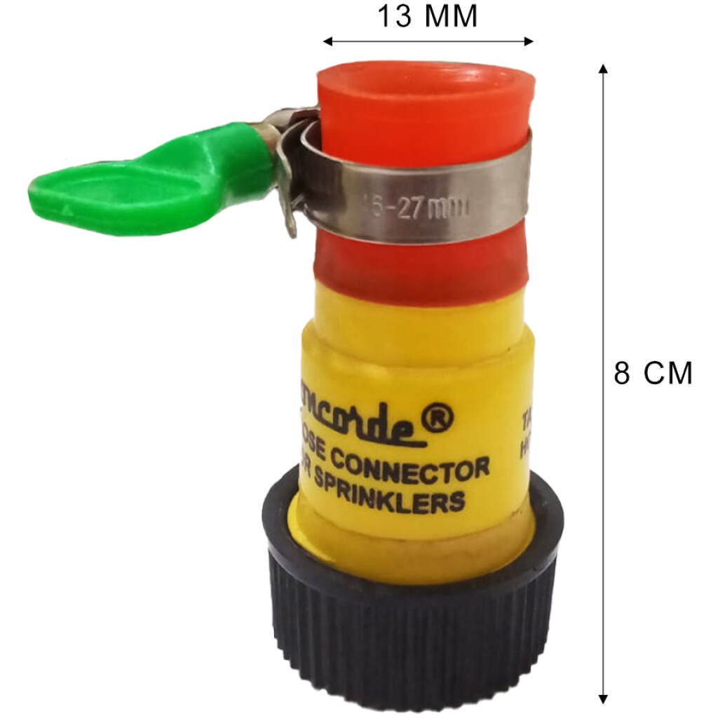 High Pressure Tap Hose Connector 13MM X 19 MM – Implemental