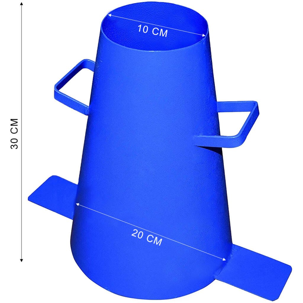 Slump Cone Easy To Carry Handle and tamping Rod