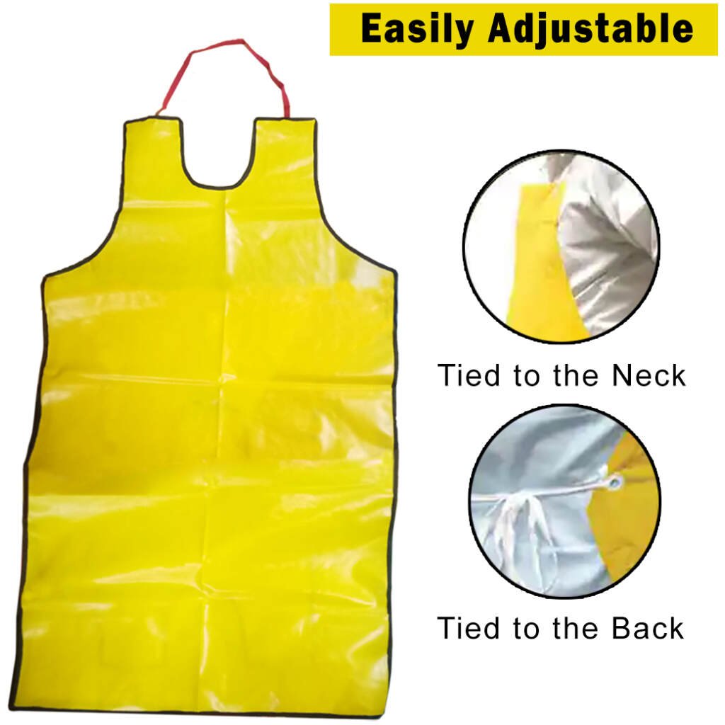 Yellow Pvc Chemical Aprons (26 x 48 inch)