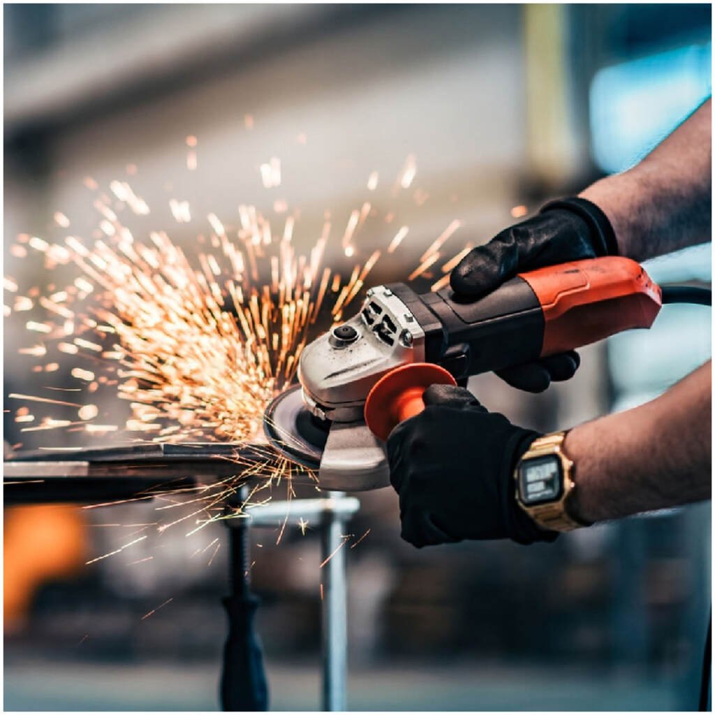 Khaitan KI AG4-HD Angle Grinder – 115mm, 1050W | Heavy Duty Grinder ...